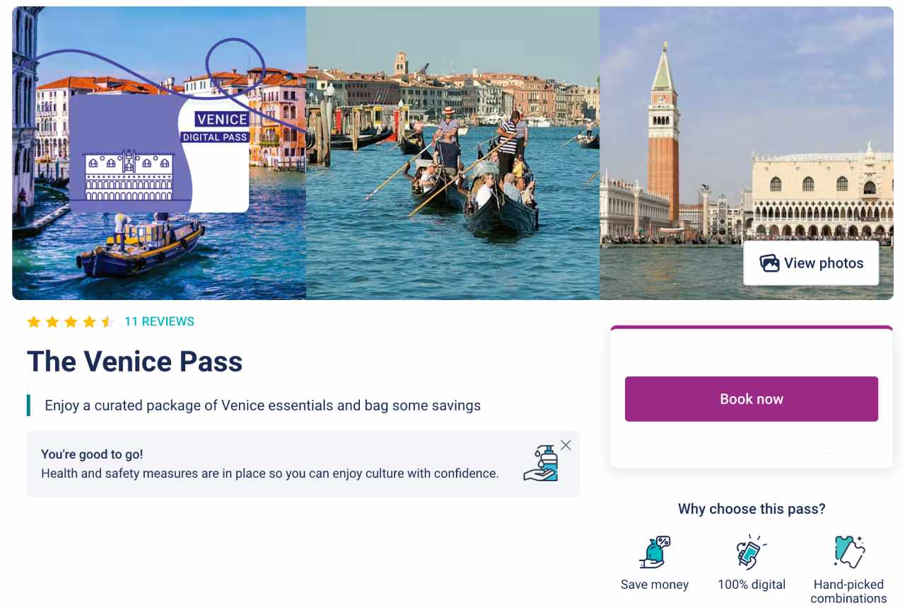 The Venice Pass: How It Works, Info, Prices and Services
